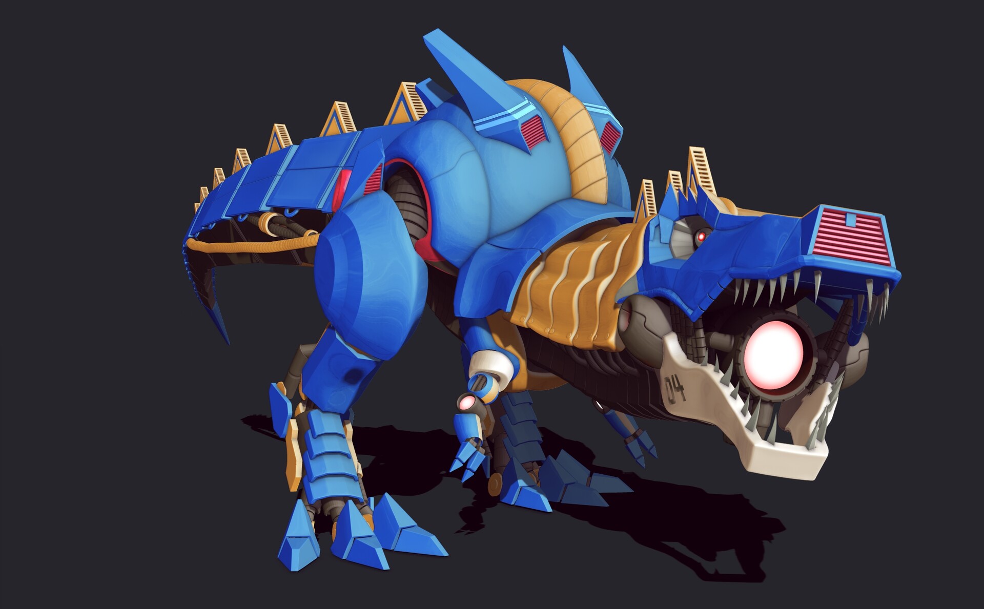 ArtStation - Dino Robot