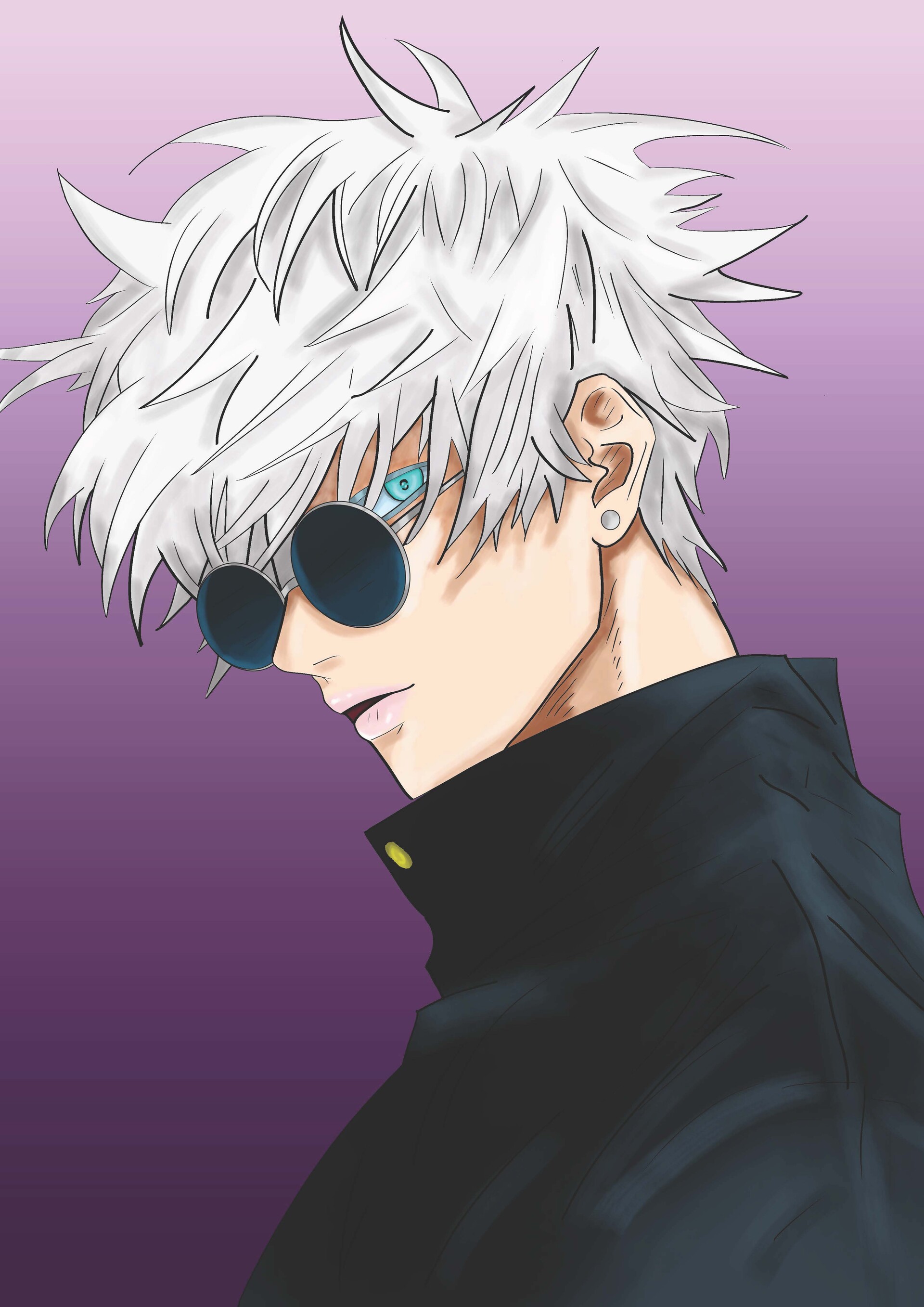 ArtStation - Gojo Young Face Fan Art