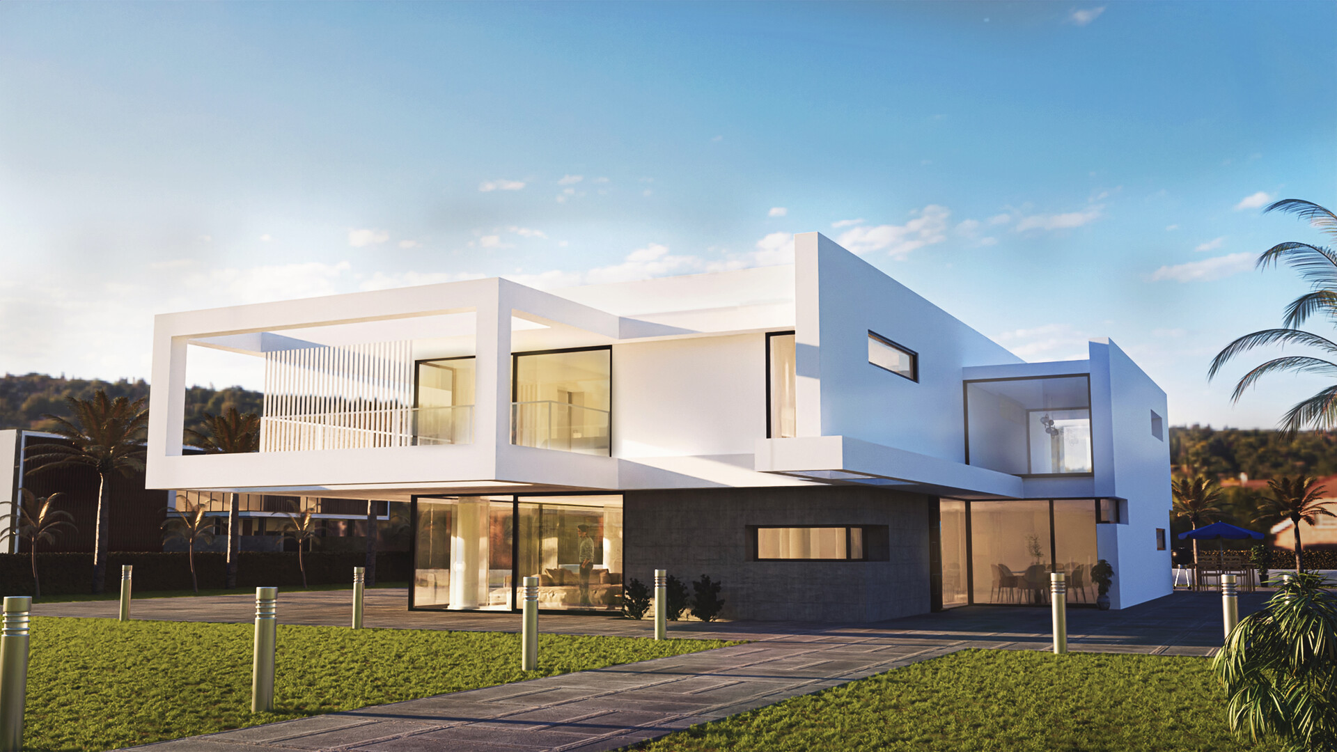 ArtStation - Villa Render