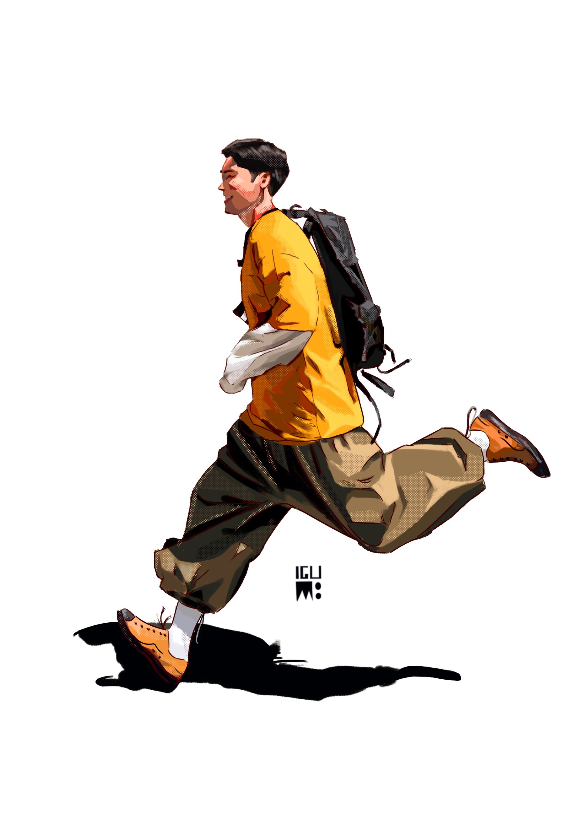 ArtStation - runnig study