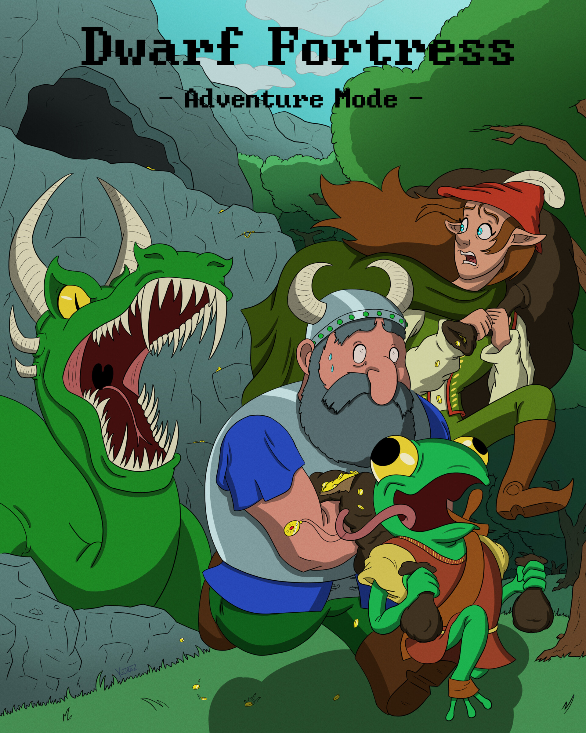 Artstation Dwarf Fortress Adventure Mode