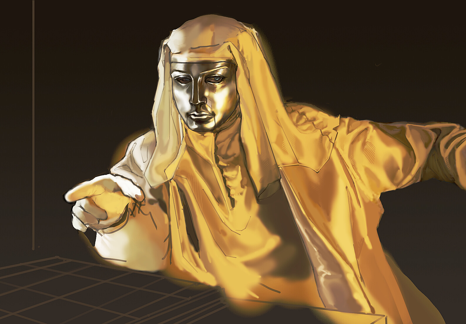 ArtStation - baldwin iv sketch