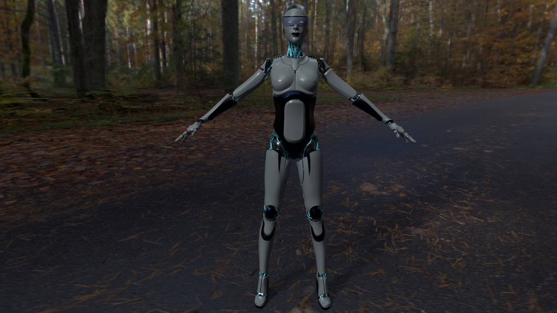 ArtStation - Android Robot Texture Project