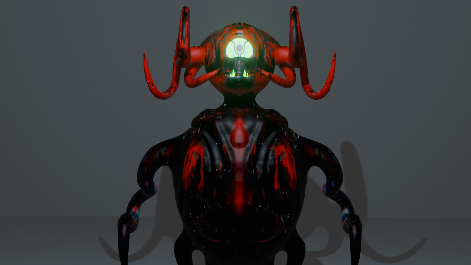 ArtStation - Horned One Eye 3d Character