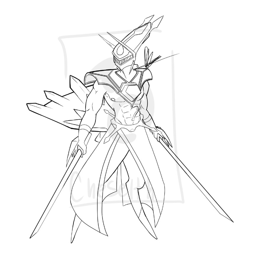 coloring page dialga