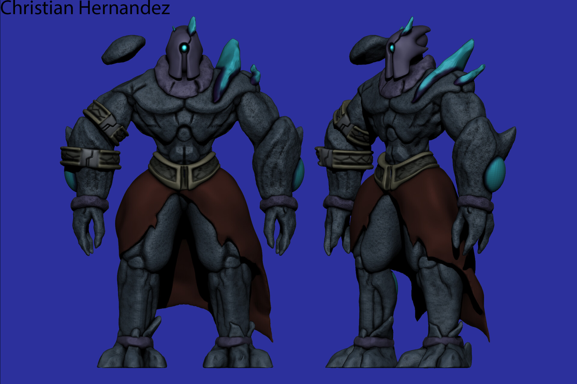 ArtStation - 3D Golem Sculpt