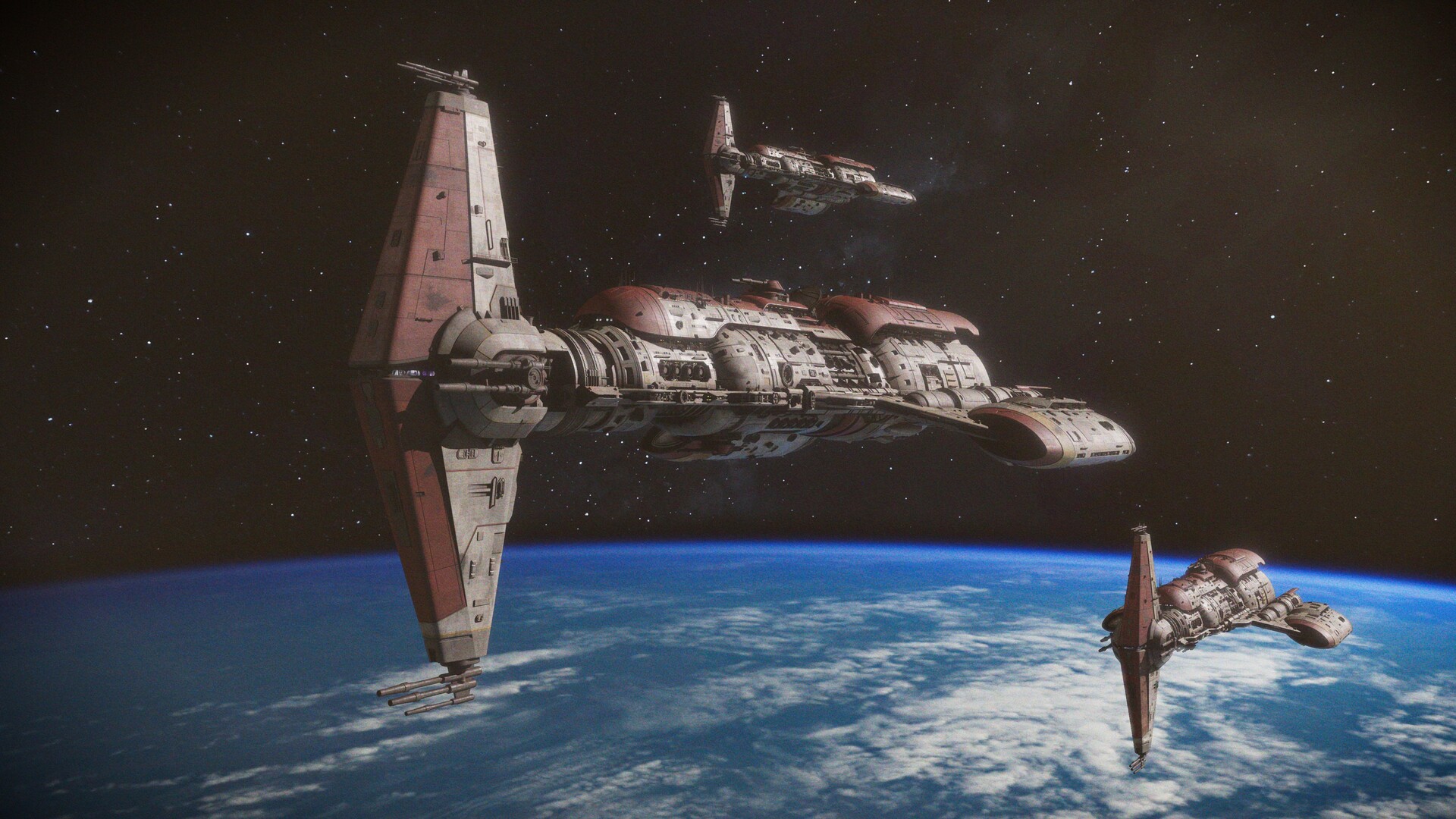 ArtStation - Star Wars Knights of the Old Republic: Hammerhead Cruiser
