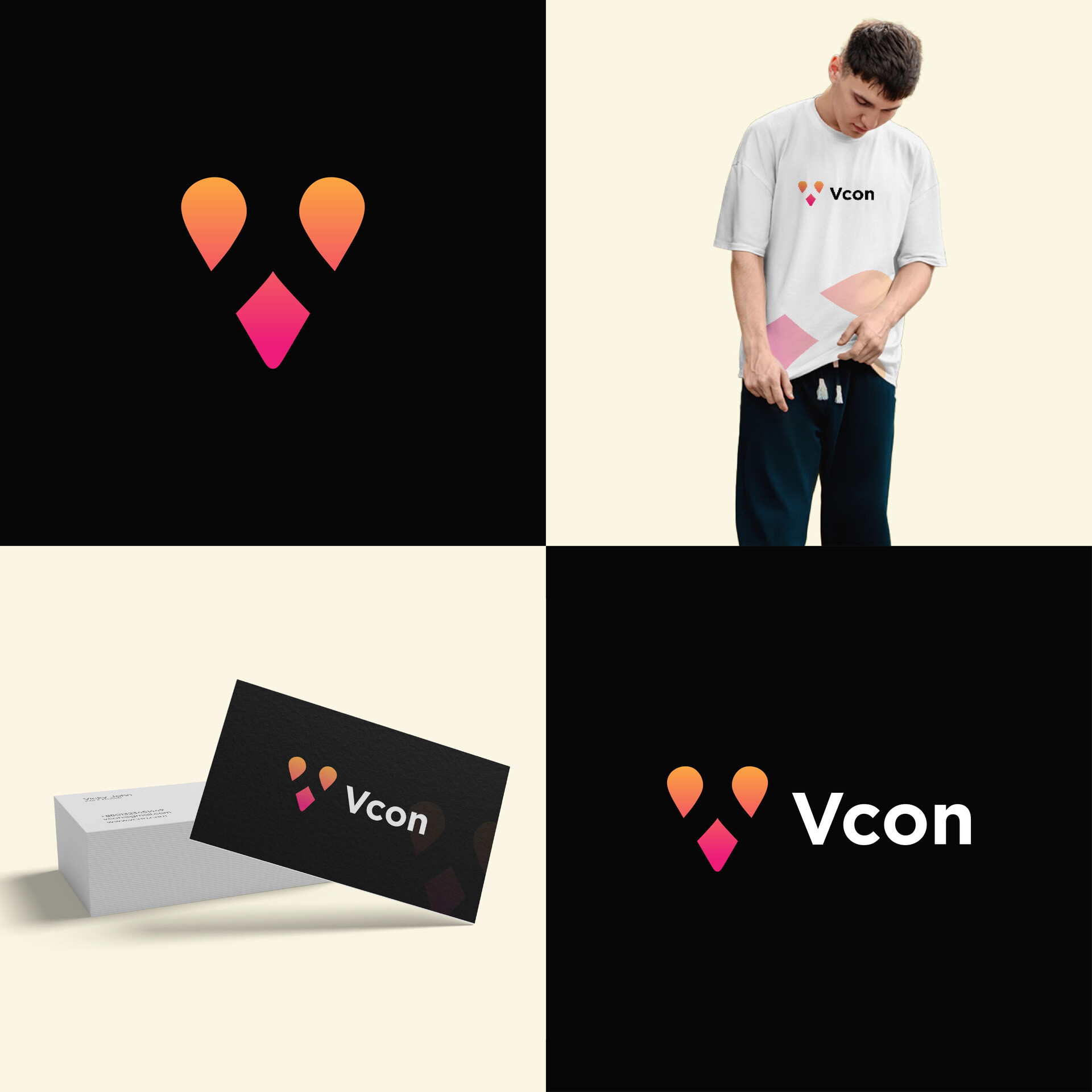 ArtStation - Vcon - Logo Design