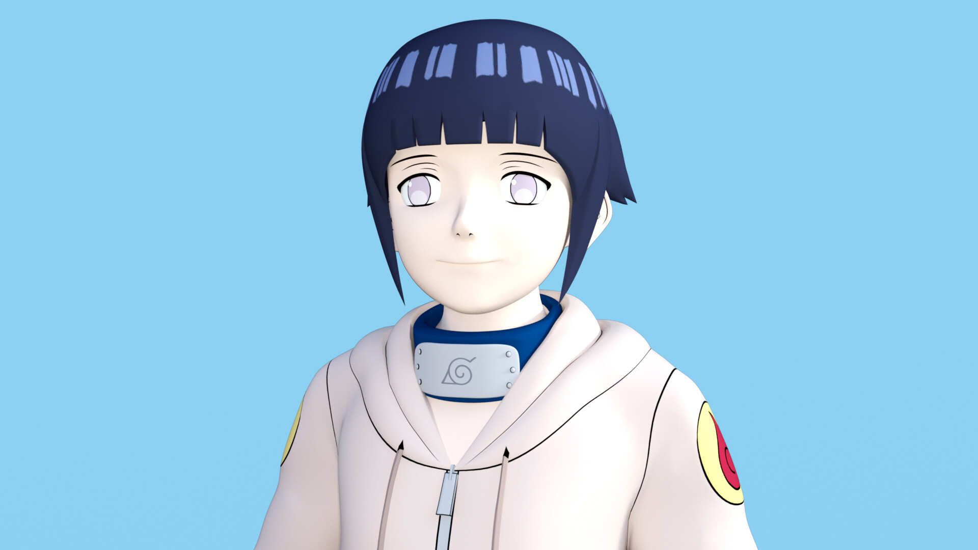 ArtStation - 3D Render - Hinata Hyuga (Genin)