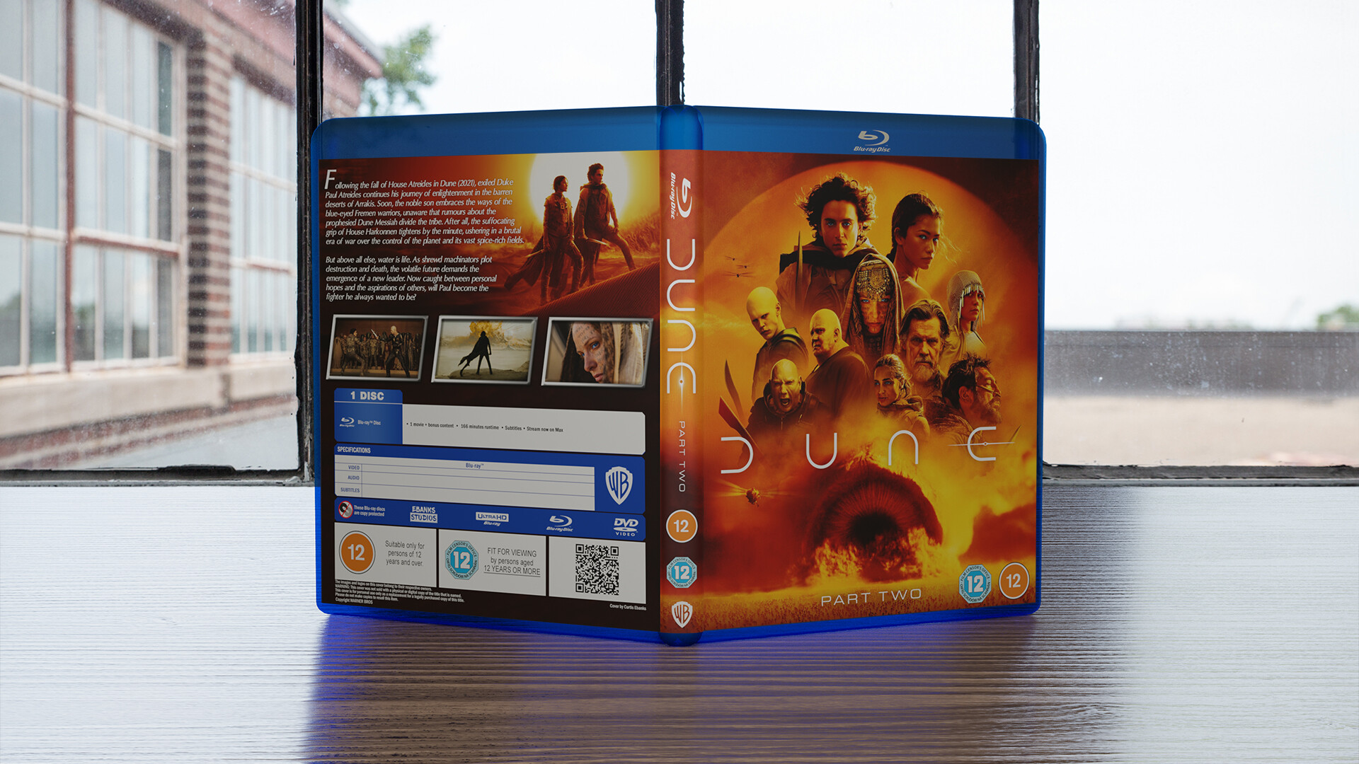 ArtStation - Dune: Part Two (2024) Custom Blu-ray Cover