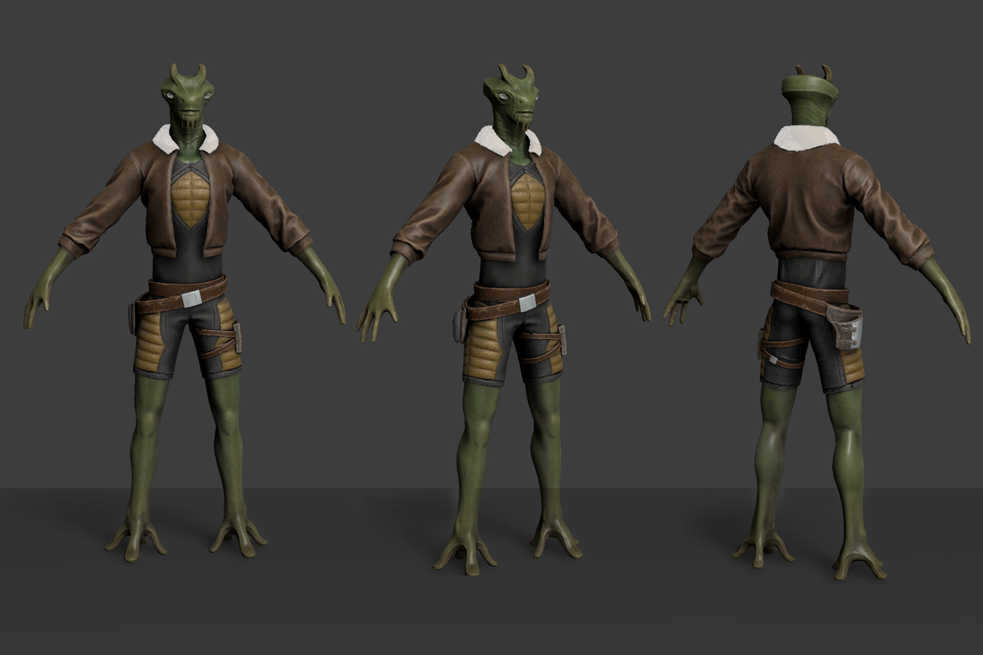 ArtStation - The Alien Pilot