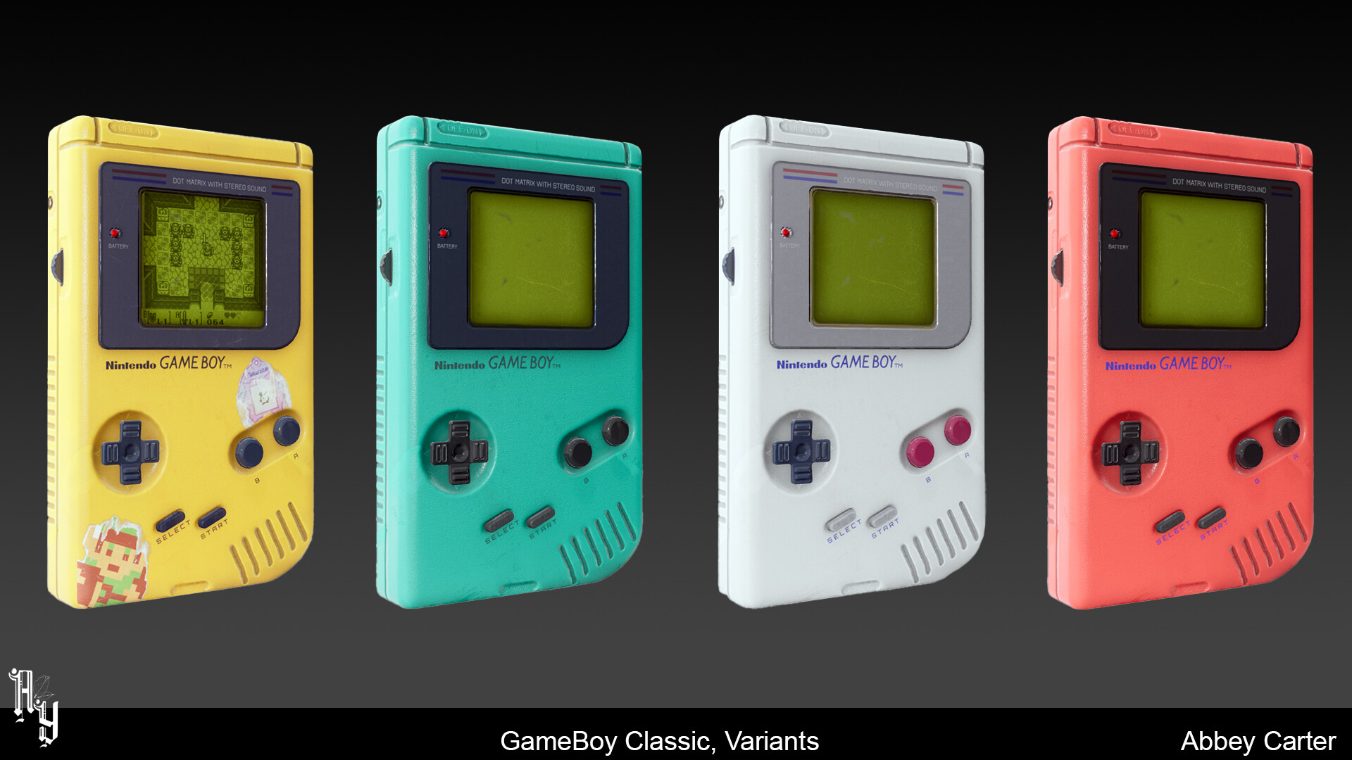 Abbey Carter - Gameboy Classic, Yellow Variant