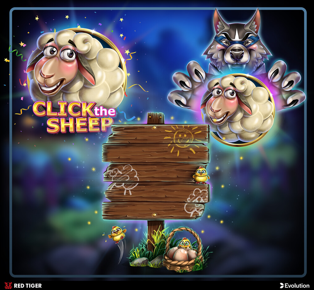 ArtStation - Sheep Gone Wild - Slot Game