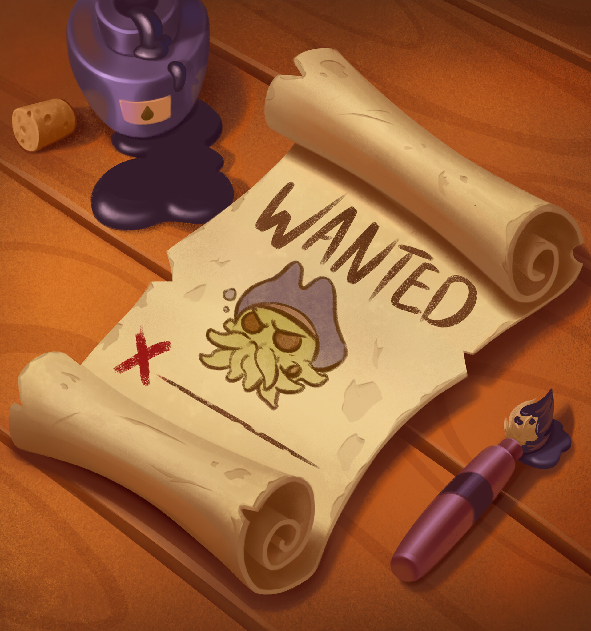 ArtStation - Once Upon a Galaxy - Bounty Contract