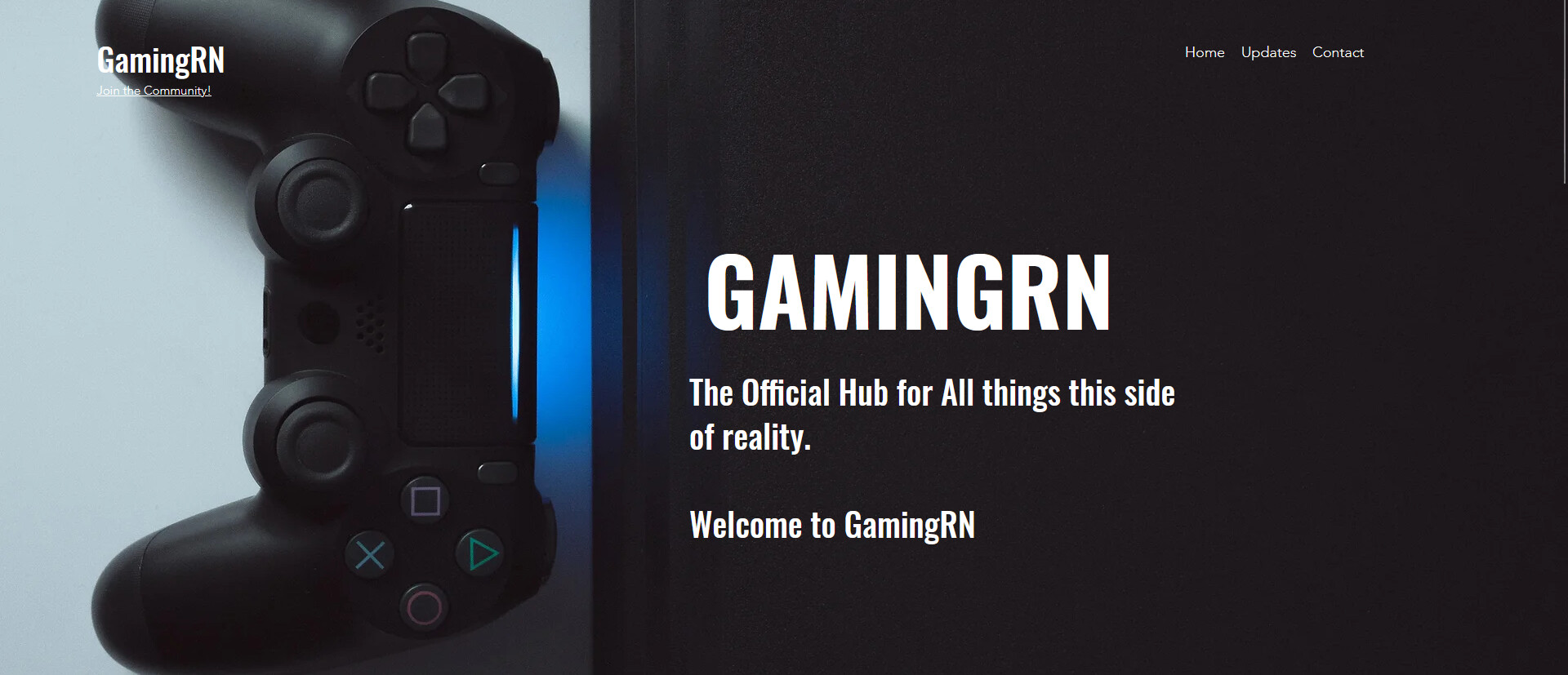 ArtStation - Gaming Website Design