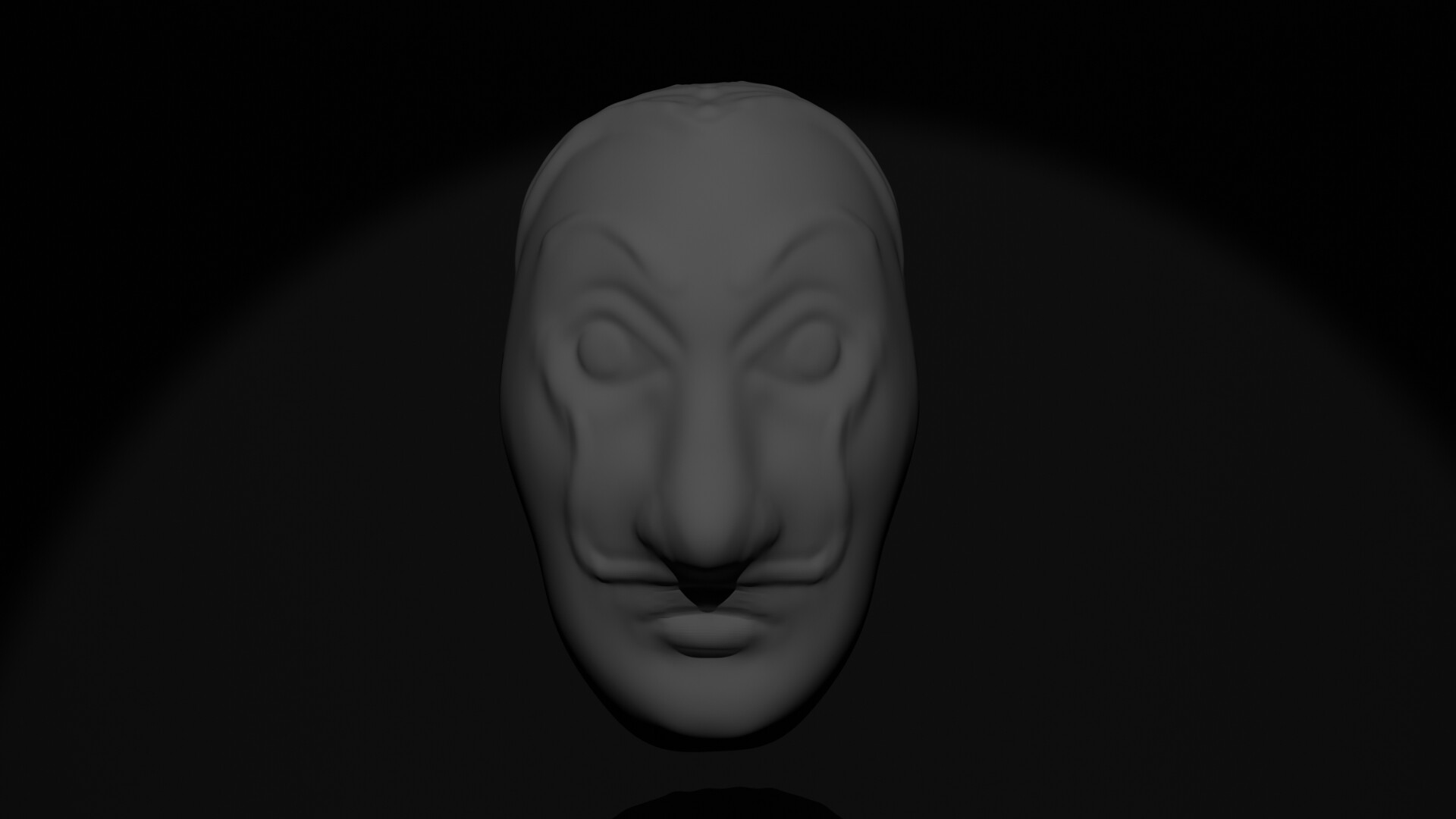 ArtStation - Money Heist Mask