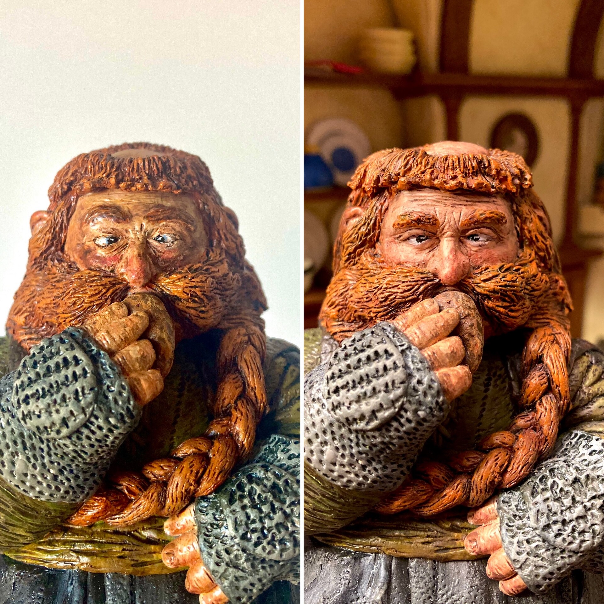 Jamie Lord - Bombur character sculpture
