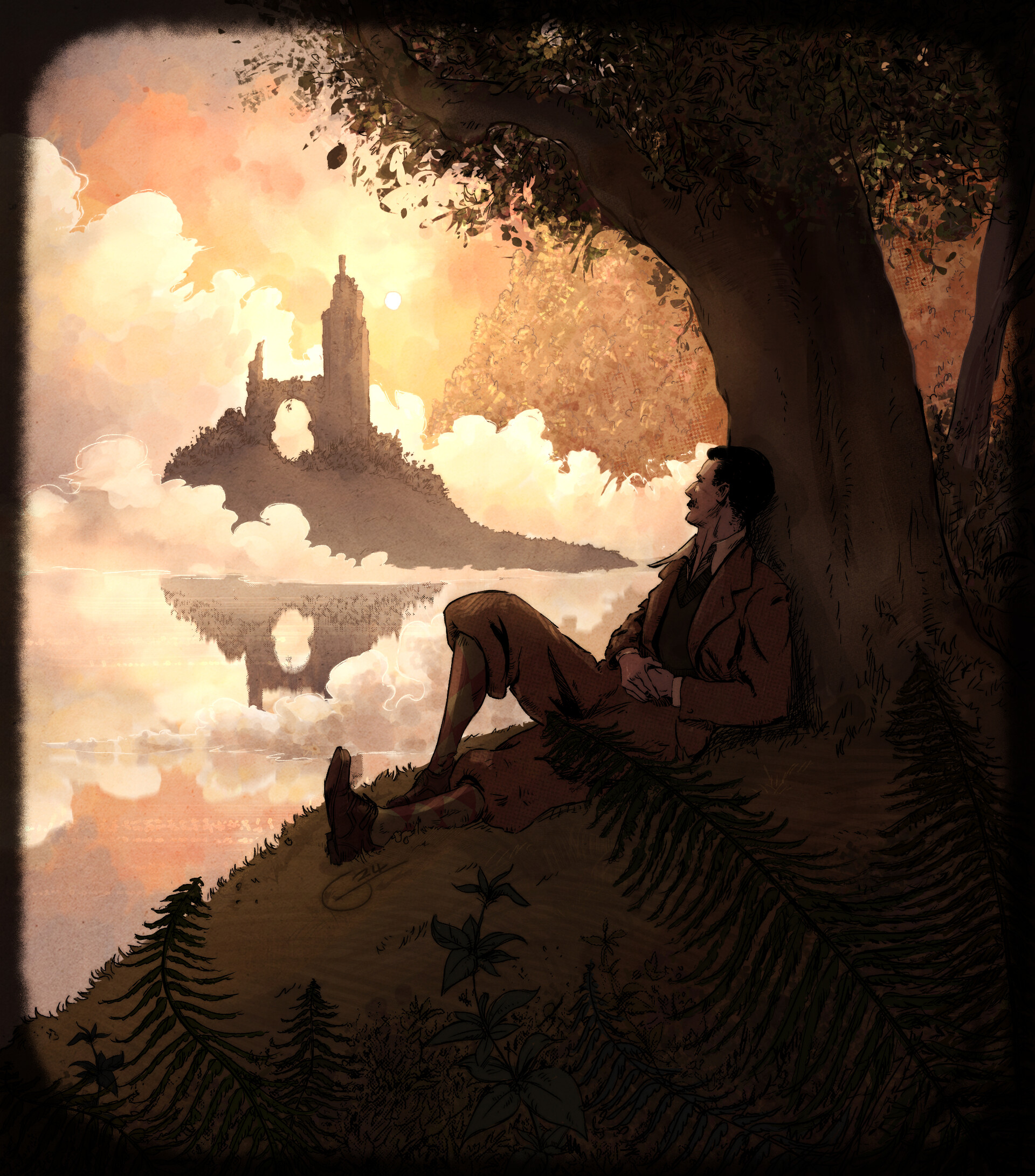 Joshua Graham - Man Enjoying Nature