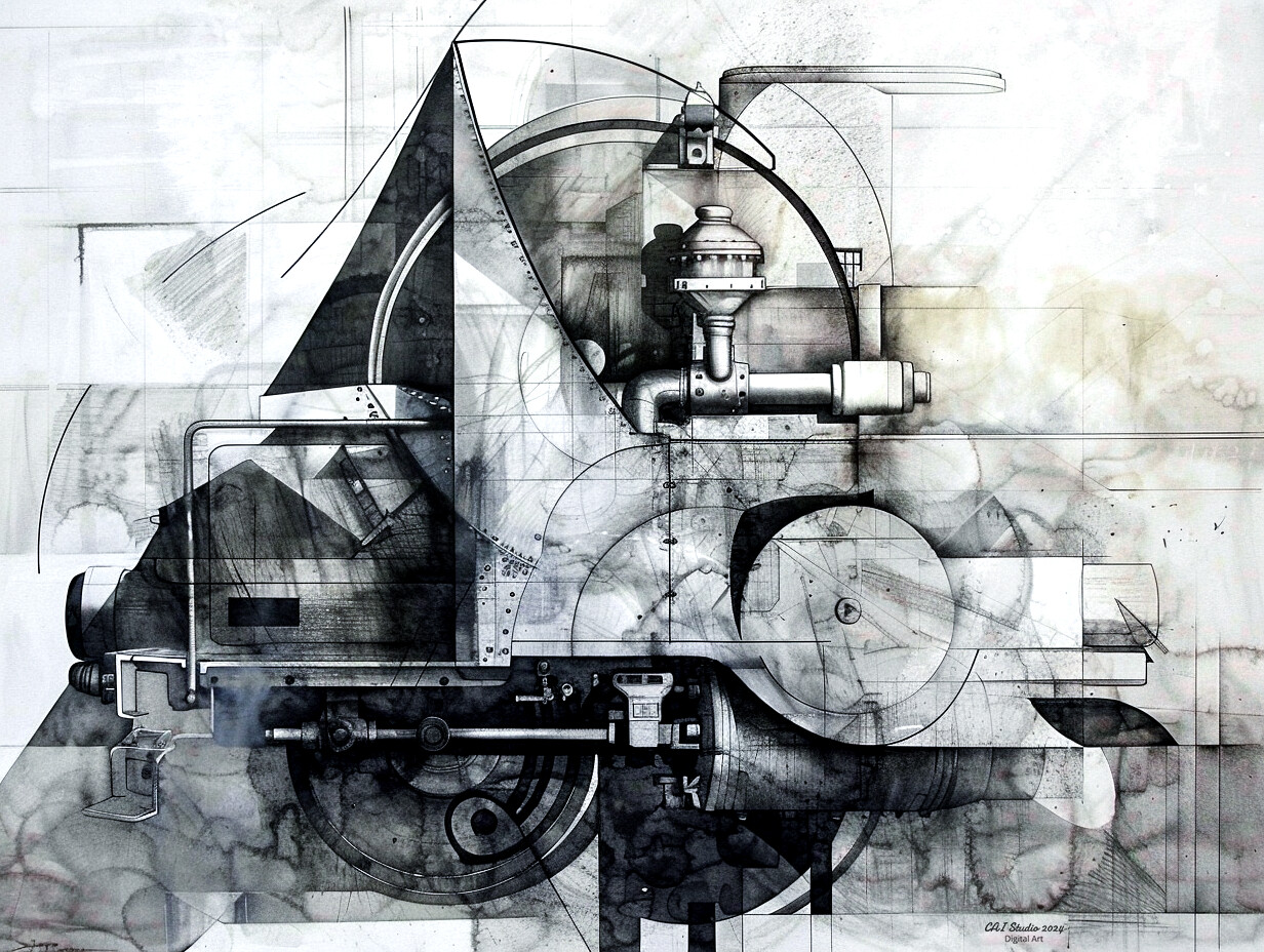 ArtStation - Train abstract 2