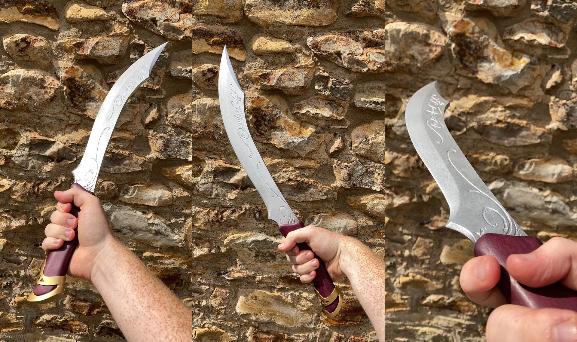 Jamie Lord - Aragorn hunting knife prop replica from 'The Lord of the ...