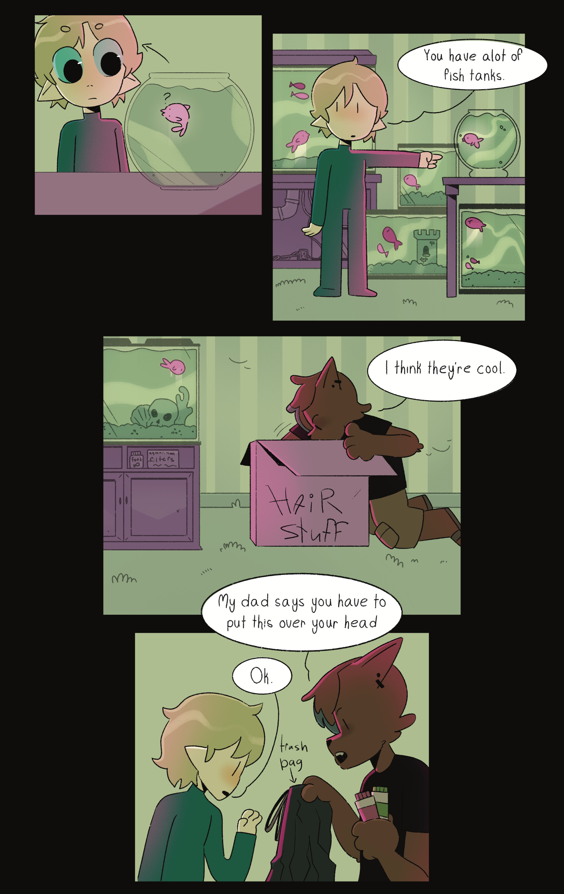 ArtStation - Ellie the Vampire Webcomic