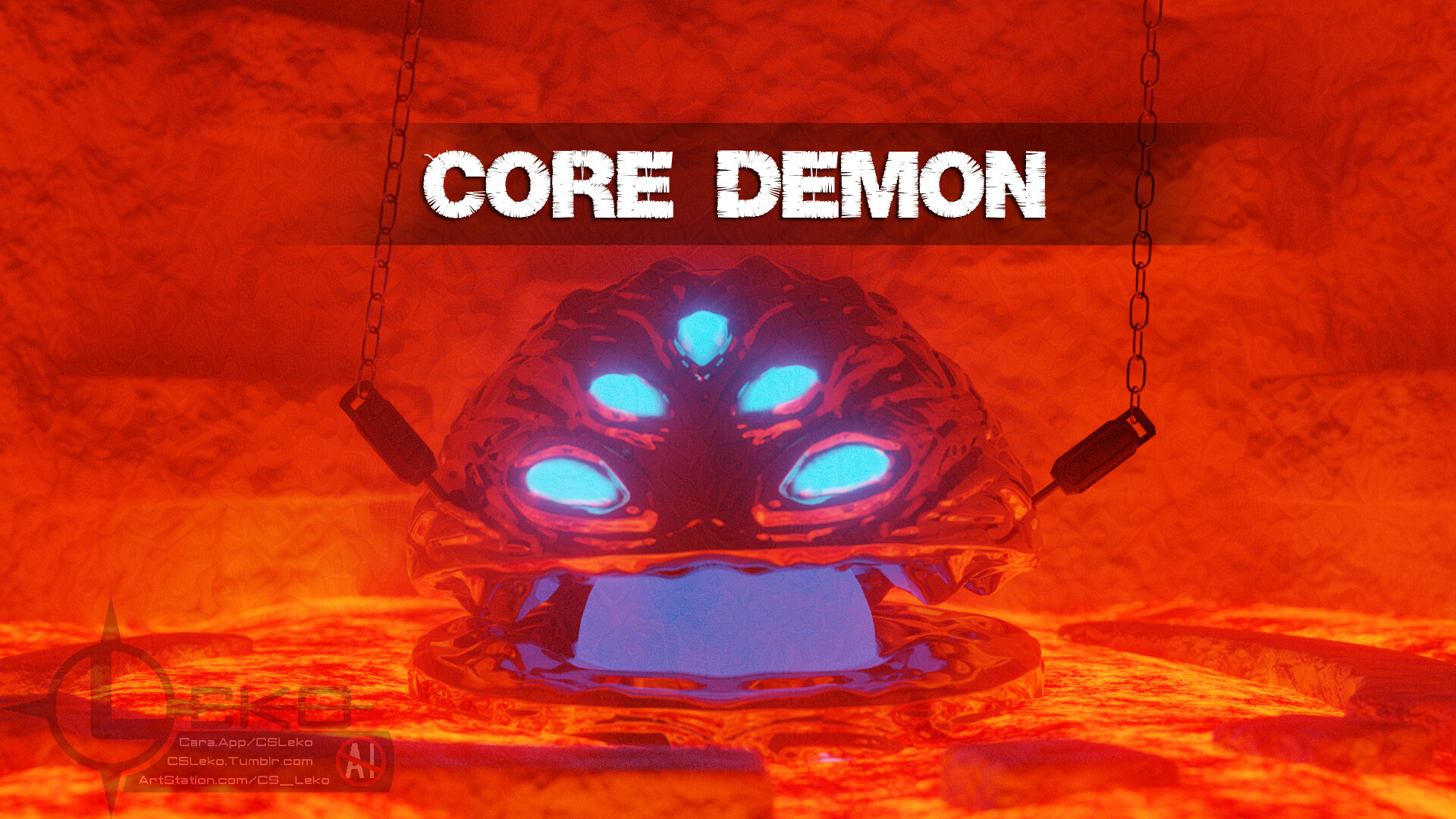 ArtStation - The Core Demon