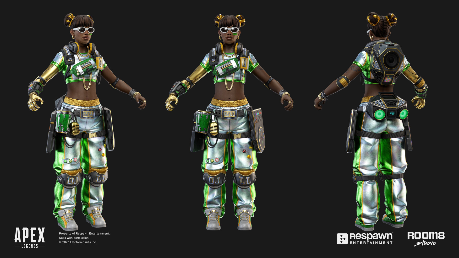 Room 8 Studio - Portfolio - Lifeline (Apex Legends)