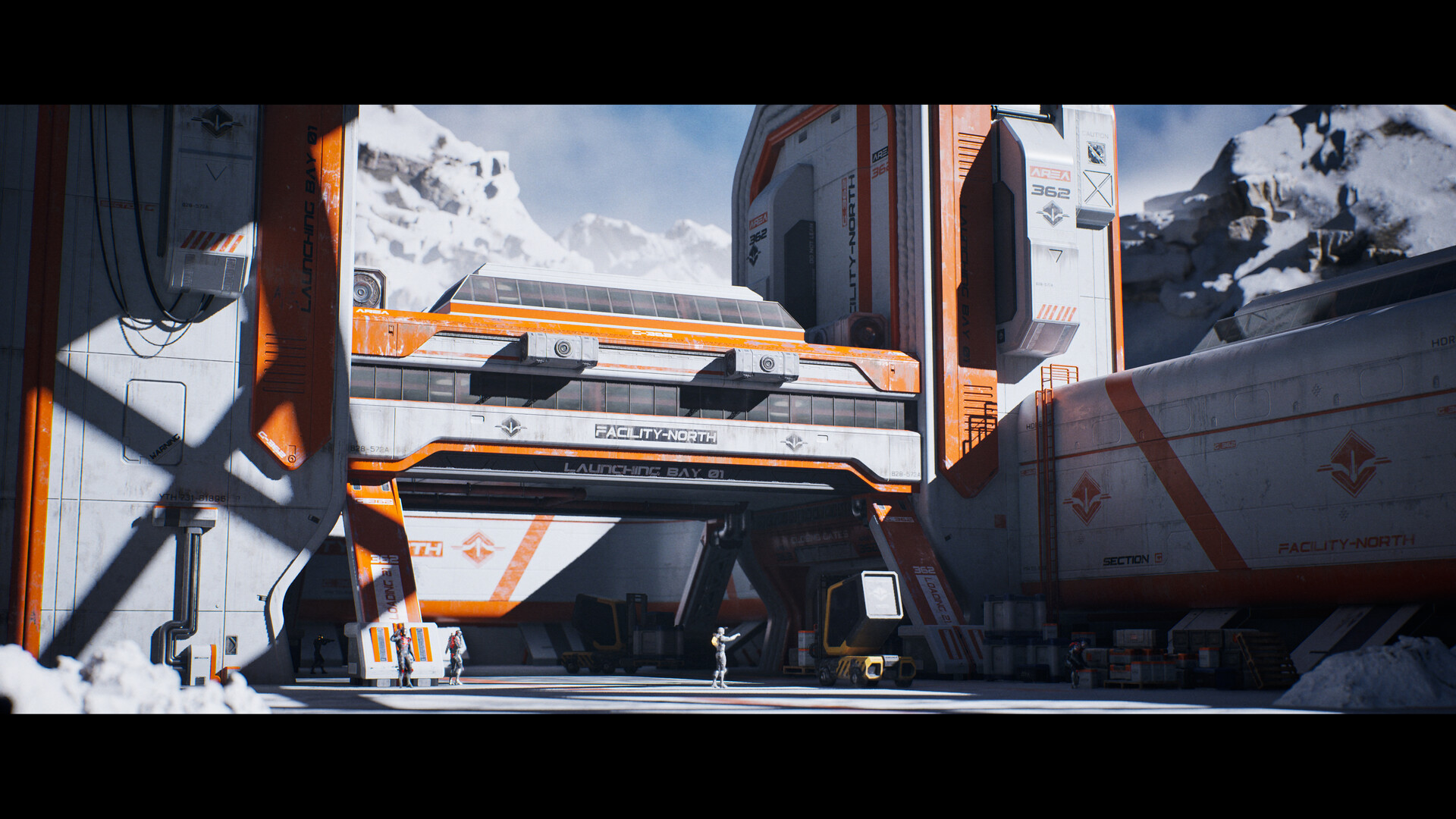 ArtStation - Sci-Fi Facility Environment