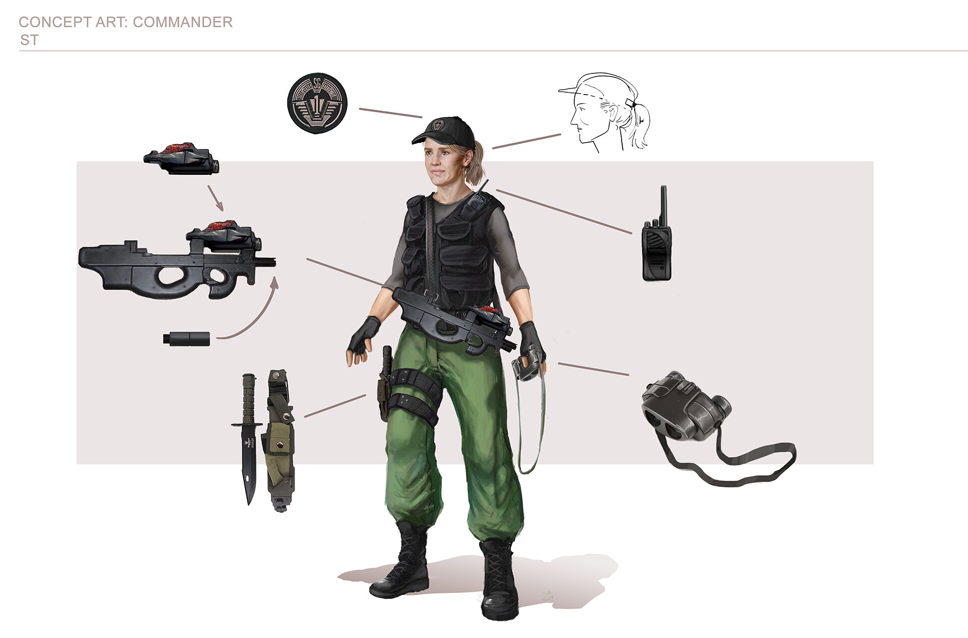 ArtStation - Commander: Eva McCain