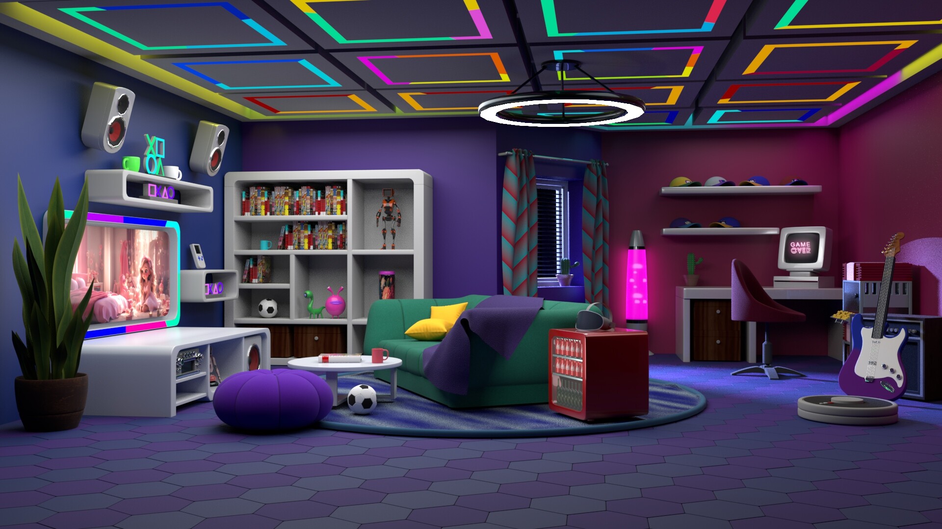 Sourav Maity - INTERIOR MODEL