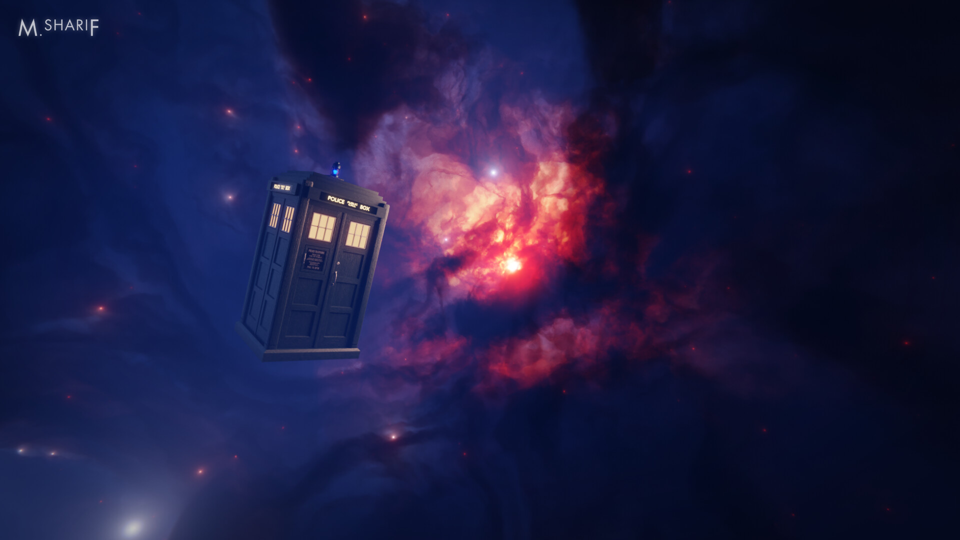 tardis flying