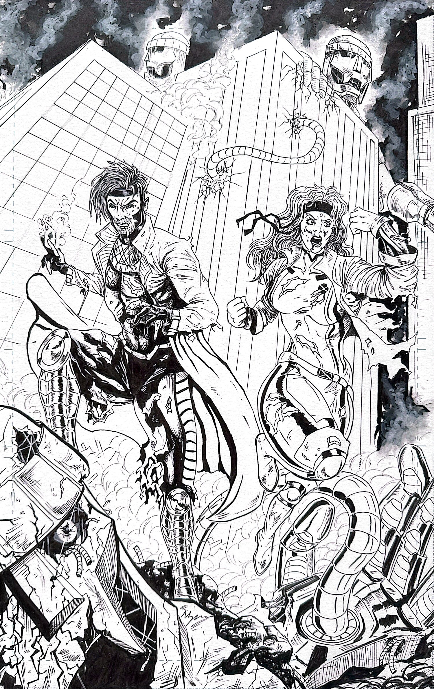 rogue and gambit and coloring pages