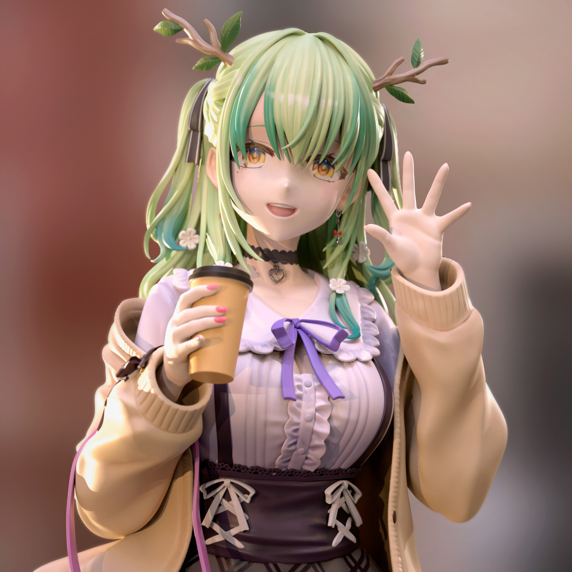 ArtStation - Ceres Fauna and Nemu - Garage Kit