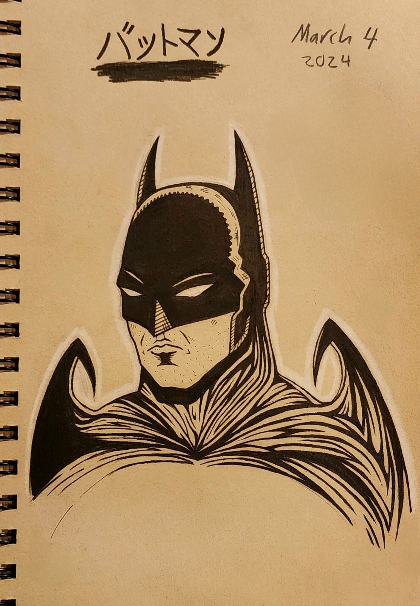 ArtStation - Batman 90s inspired sketch