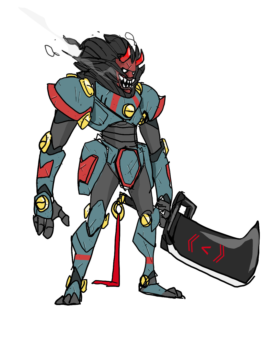 ArtStation - mecha demon