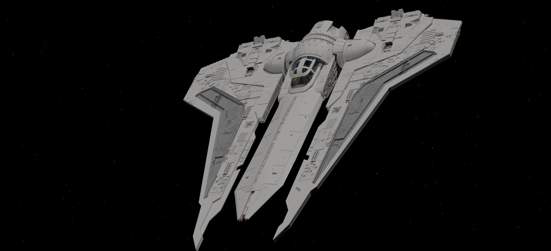 bass Mania - Bo Katan Gauntlet Fighter in flight