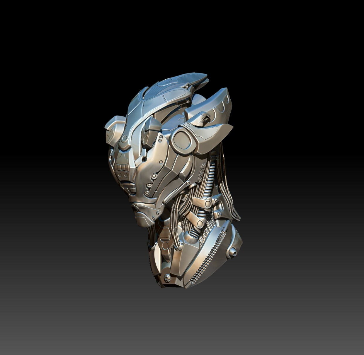 ArtStation - Hard Surface Practice by ZBrush