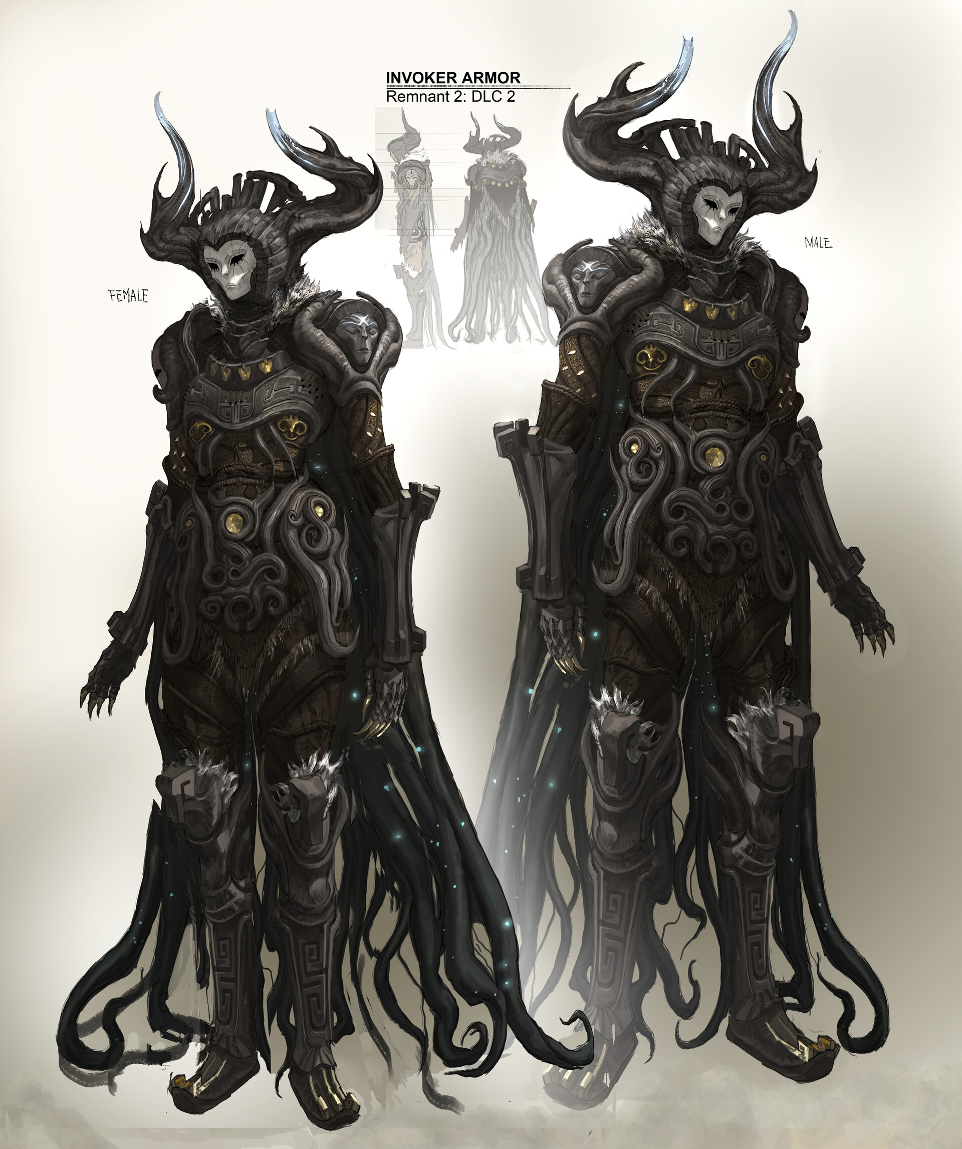 chris anderson - REMNANT 2 - THE INVOKER ARMOR - DLC 2