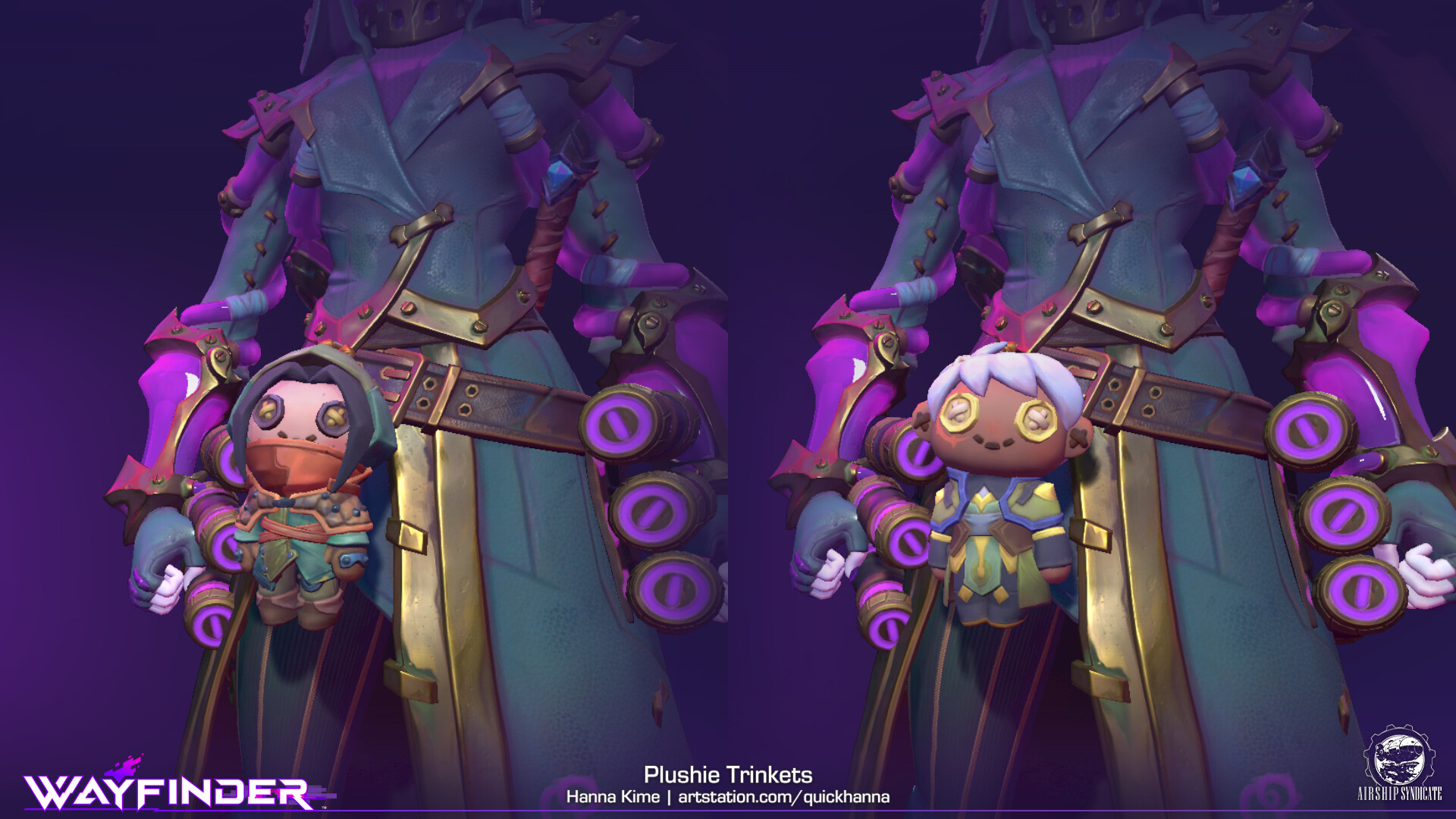 Hanna Kime - NPC Plushie Trinkets - Wayfinder