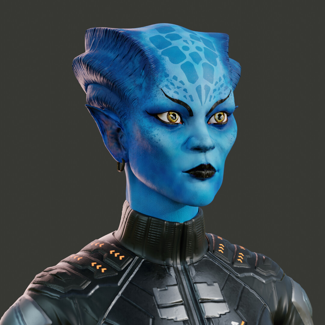 Karthick - SCARA game ready scifi character