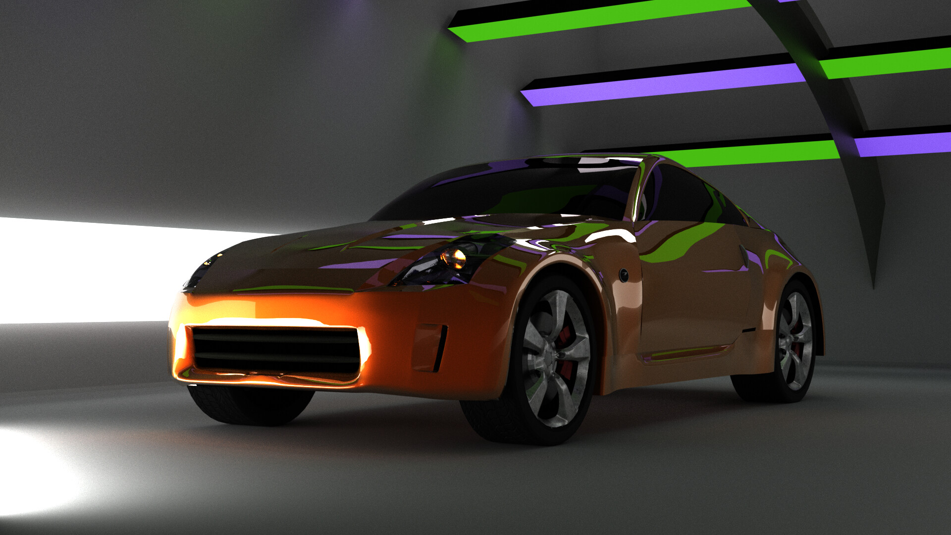 ArtStation - nissan 350z