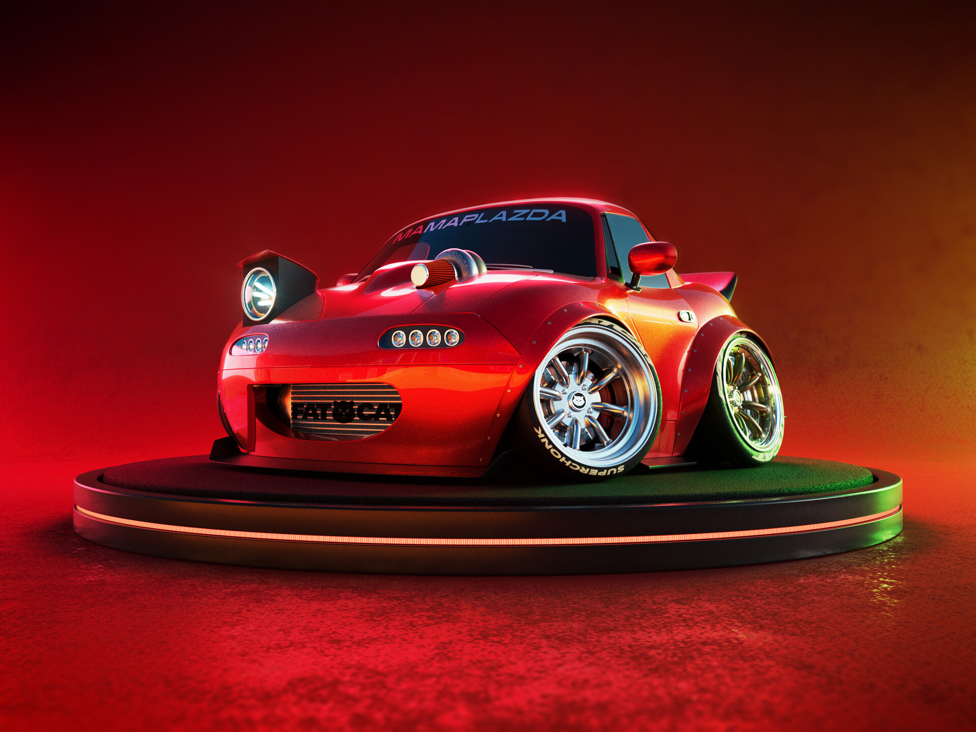 ArtStation - MX-5 Miata