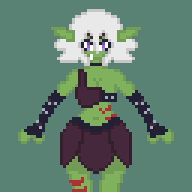 ArtStation - Goblin pixel art