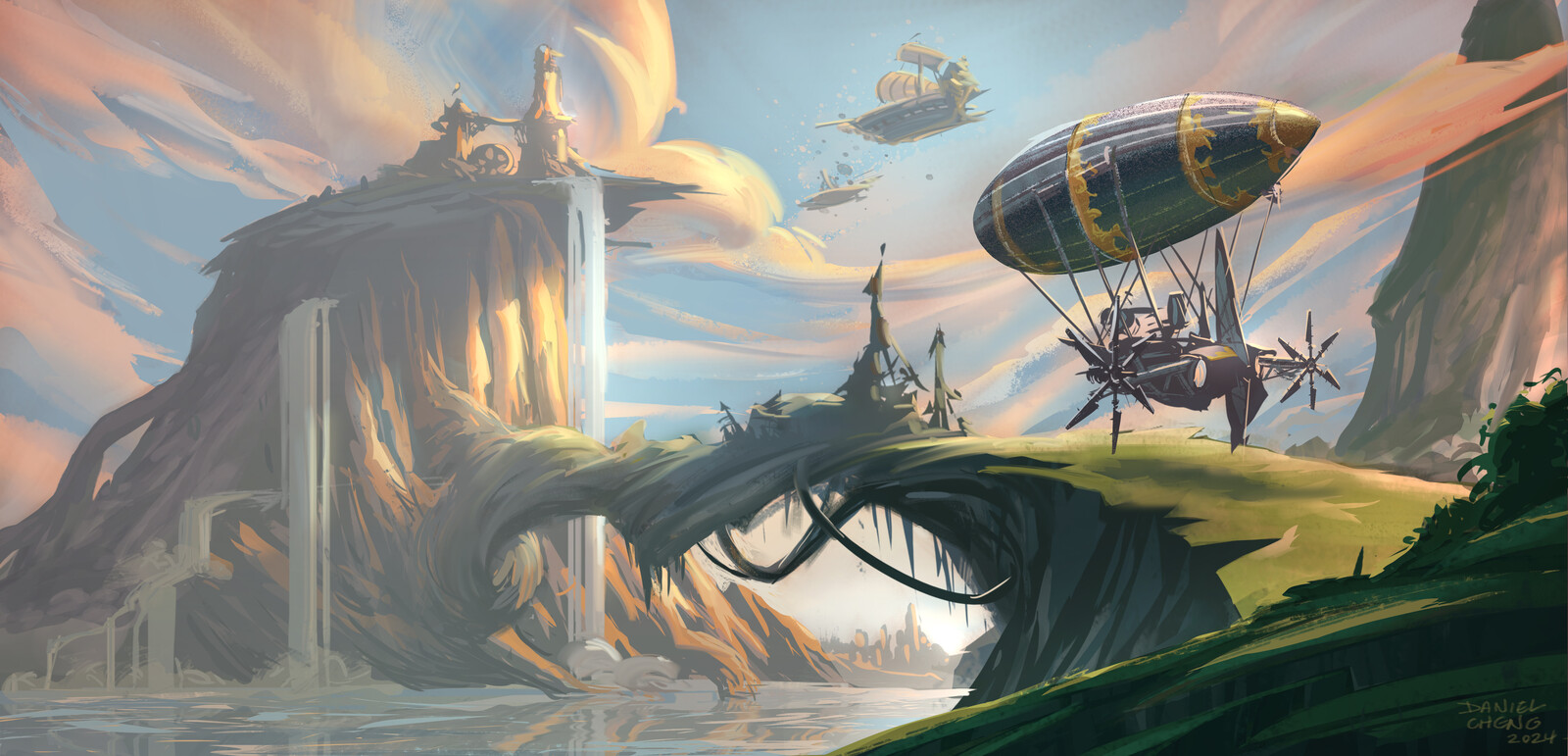 Daniel Cheng - Steampunk Village Class Demo