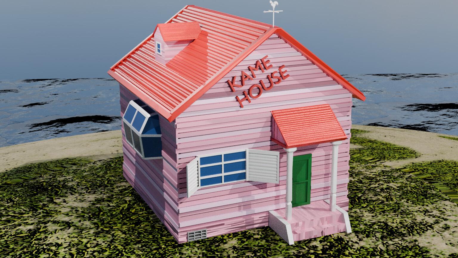 ArtStation - Kame House