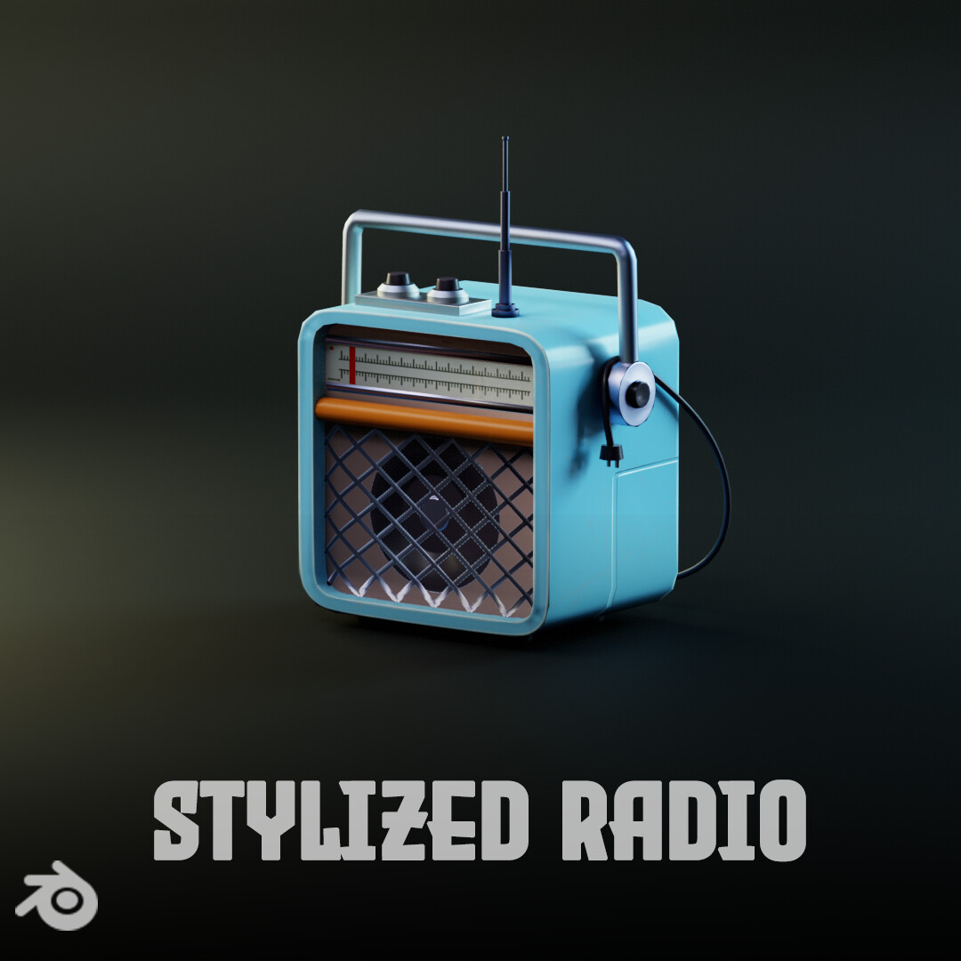ArtStation - Radio Stylized