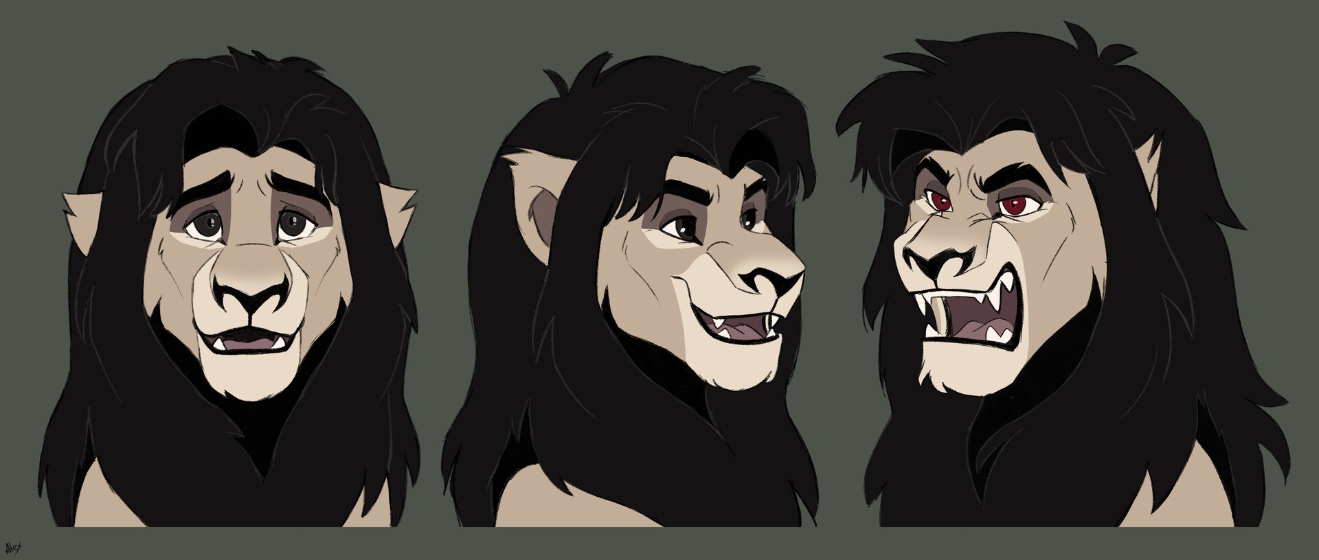 ArtStation - Dracula lionization redraw