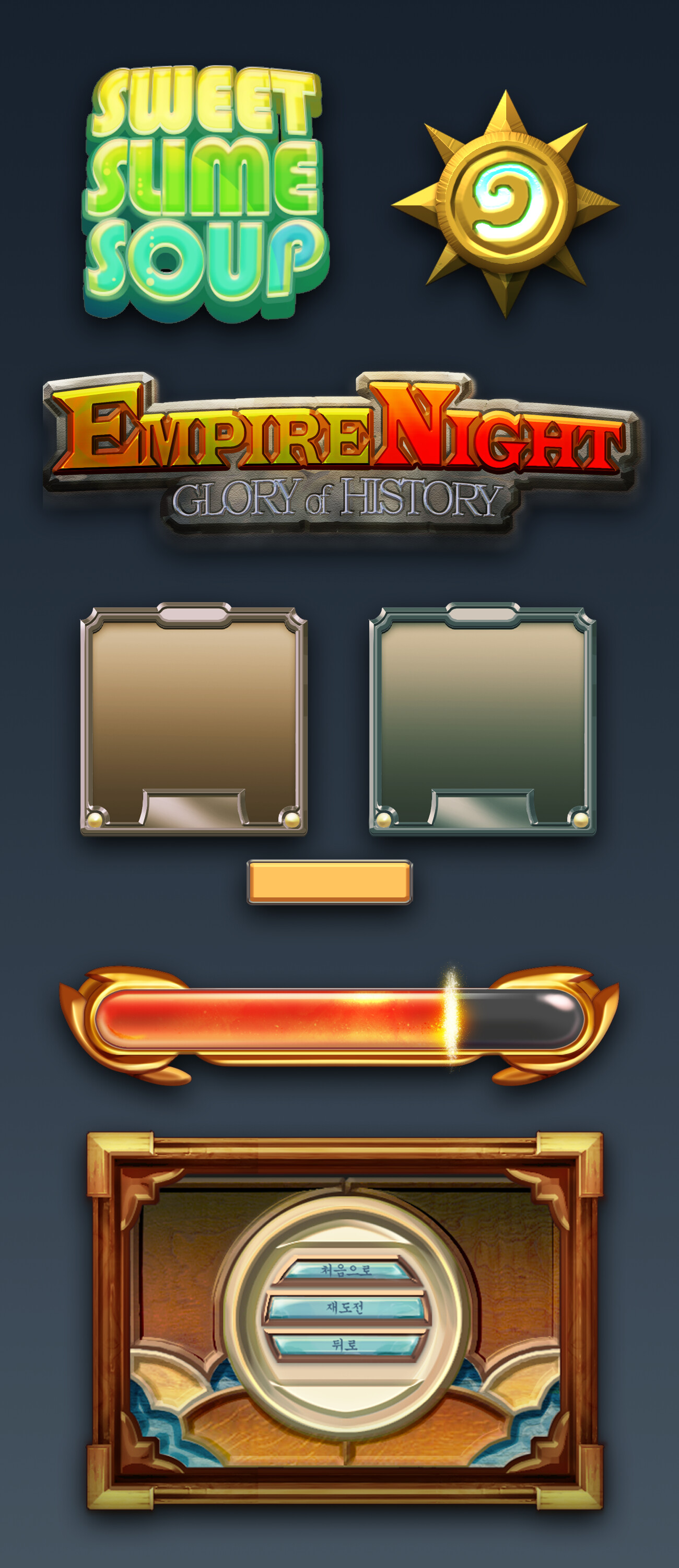 ArtStation - Photoshop 2D artworks practice