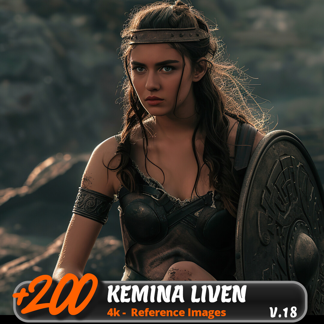 ArtStation - KEMINA LIVEN VOL. 18/ 4K/ Reference Image