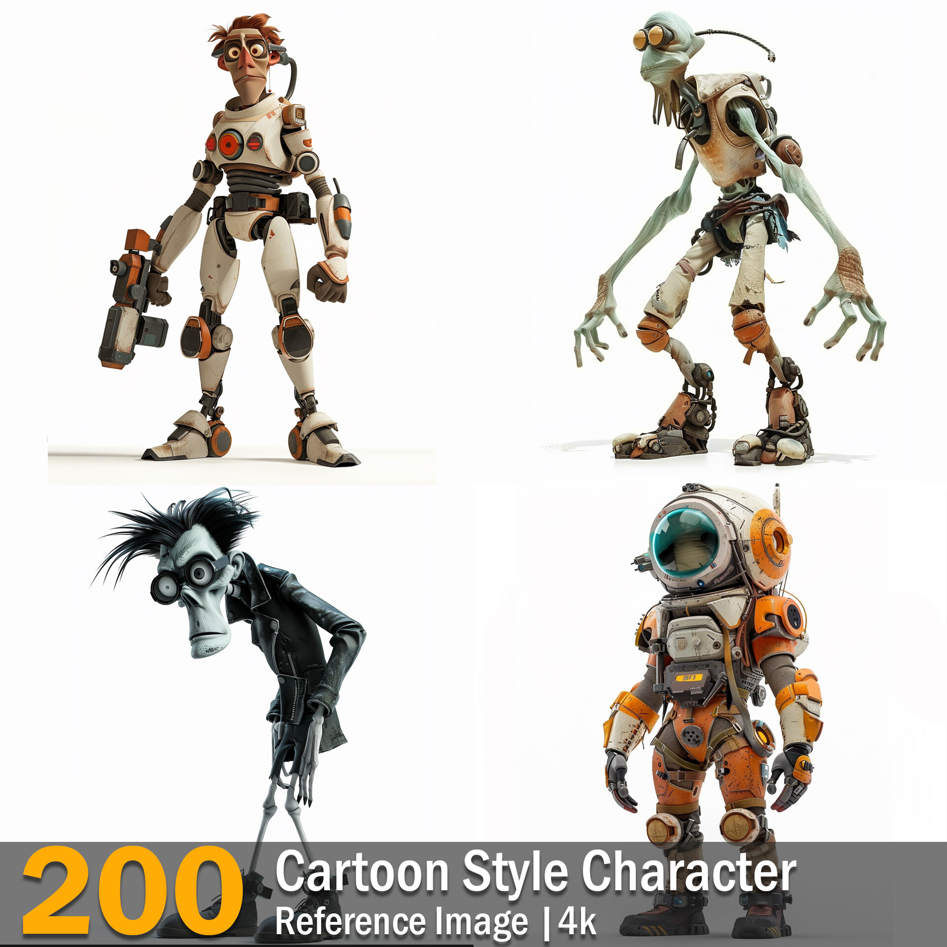 ArtStation - Cartoon Style Character | Reference Images | 4K